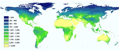 Global Aridity Index And Potential Evapotranspiration Climate Database V3 Cgiar Csi