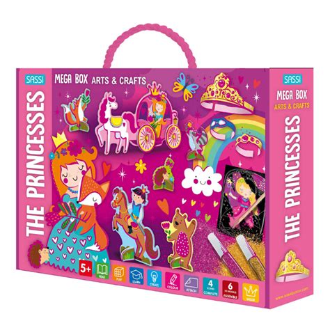 Sassi Arts And Crafts Mega The Princesses Axis Toys And Ts