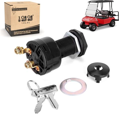 Red Hawk Key 64 Key Switch Compatible With Replacement For Club Car Tempo Onward