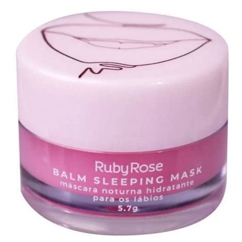 Balm Labial Sleeping Mask Strawberry Shortcake Cor 2 Ruby Rose Tudo De Maquiagem