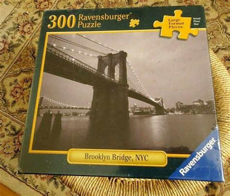 Ravensburger 300 Piece Jigsaw Puzzle Brooklyn Bridge Nyc Etsy
