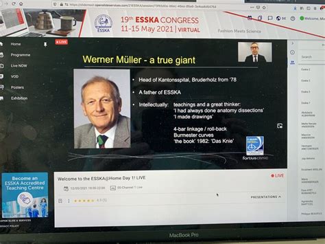 Prof Drmed Michael Hirschmann Md On Linkedin Bruderholz Knee Congress