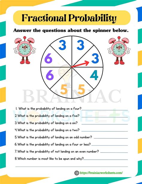 Probability Lessons Grade 5 Probability Worksheets Grade 5 All Grade