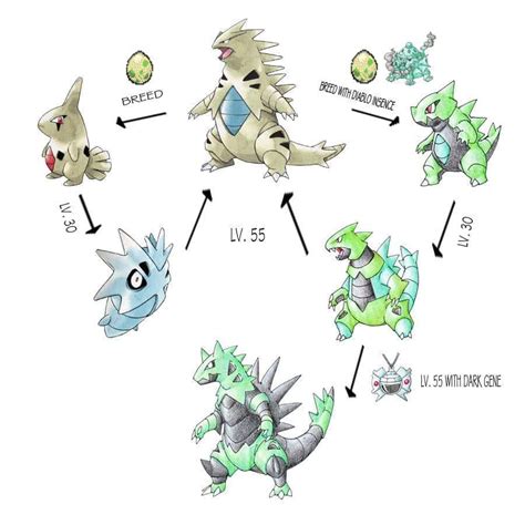 Download Pupitar An Intermediate Evolutionary Stage Pokemon Wallpaper