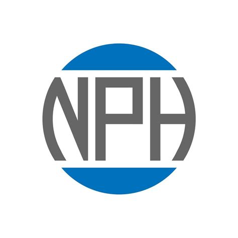 Nph Letter Logo Design On White Background Nph Creative Initials