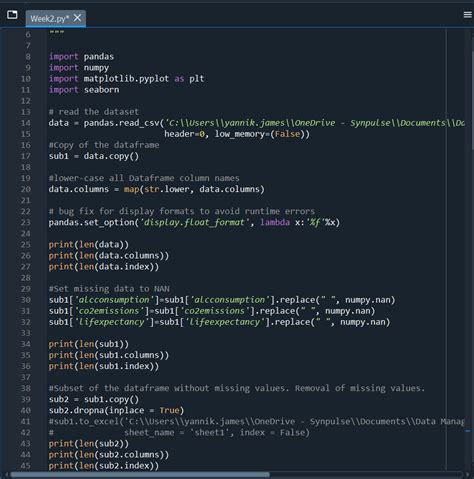 Week 4 Peer Graded Assignment Data Management And Visualization Yanniks Learning On Tumblr