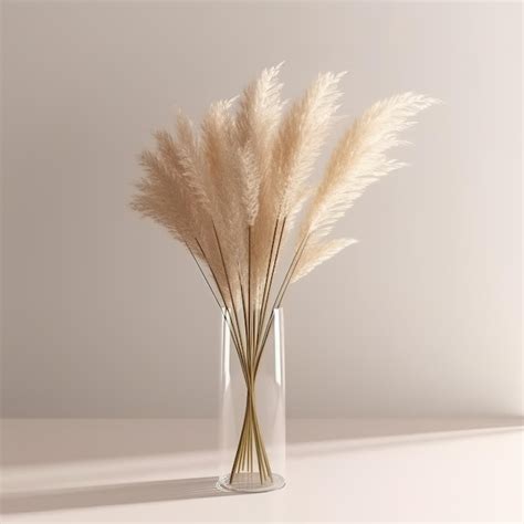 Premium Photo Aesthetic Pampas Grass