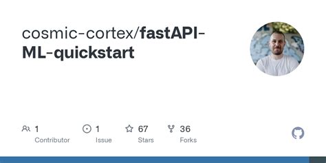 Github Cosmic Cortex Fastapi Ml Quickstart
