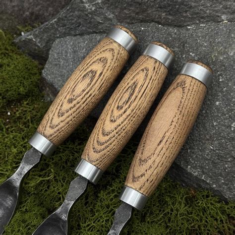 Bent Gouges Spoon Carving Tools Woodworking Gouges For Beginner And