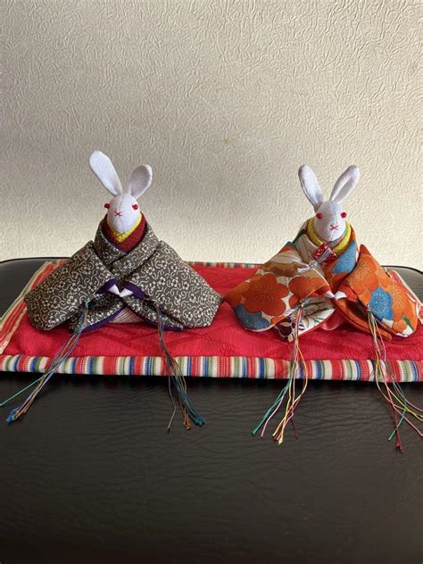 雛人形 うさぎ雛 うさぎの雛人形 ハンドメイド メルカリ