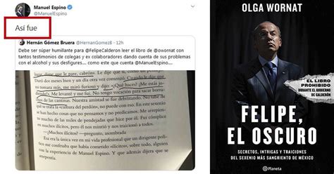 Calderón Ebrio Se Peleaba Y Hacía El Ridículo Confirma Manuel Espino