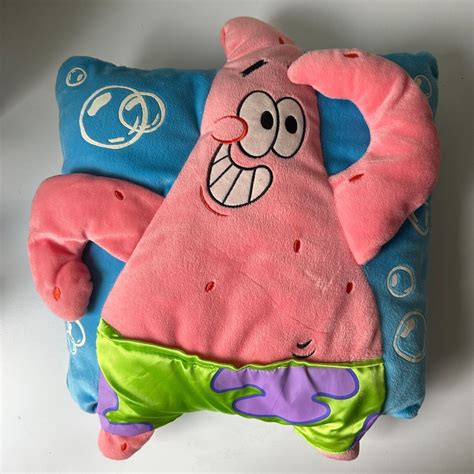 Patrick Star Spongebob Squarepants Plush 3d Pillow Nickelodeon
