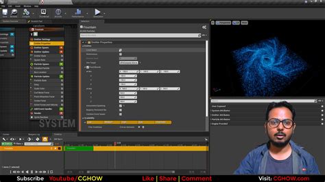 Particle Attribute Reader In Ue4 Niagara Tutorial Cghow Ashif Ali