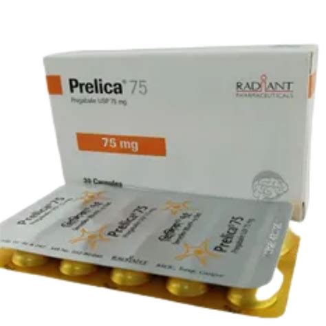 Prelica 75 Capsule 75mg V Shop
