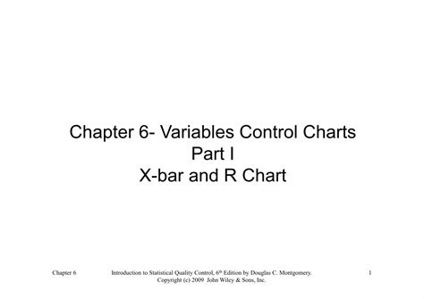 pdf chapter 6 variables control charts part i x bar and r chart