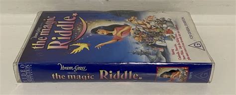 The Magic Riddle Vhs Original Clamshell Case Video Yoram Gross Tested Free Post £2225 Picclick Uk