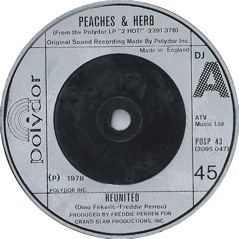 Peaches And Herb Reunited 1979 Vinyl Discogs