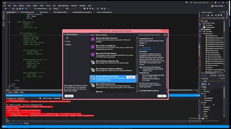Nuget Visual Studio Missing Dll S Youtube