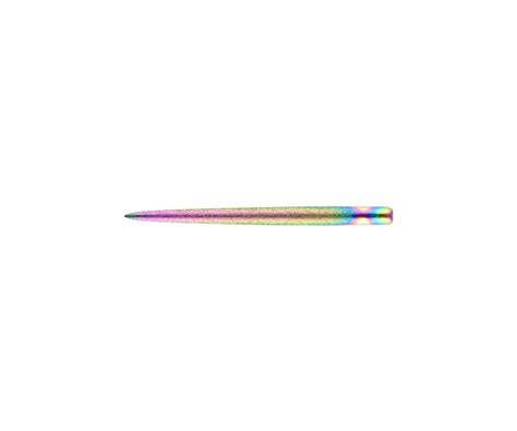 Darts Accessory【one80】long Taper Points Sand Coated Rainbow 36mm S