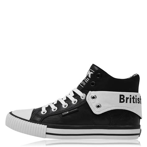 British Knights British Roco Fold Pu Mens Shoes High Tops