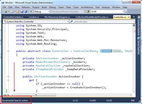 ScottGu S Blog Search And Navigation Tips Tricks With Visual Studio