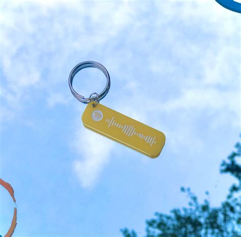Spotify Code Keychains Etsy