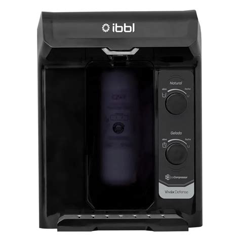 Purificador De Água Ibbl Vivax Defense Preto