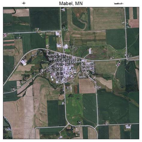 Aerial Photography Map Of Mabel Mn Minnesota