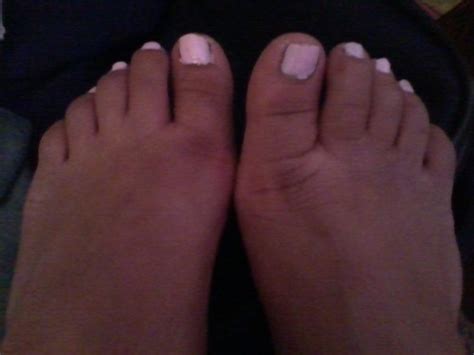 Painted White Really Brings Out Those Lovely Latina Toes P Flickr