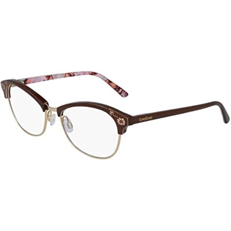 New Bebe Bb 5162 200 Topaz And Gold Eyeglasses 53mm With Bebe Case True