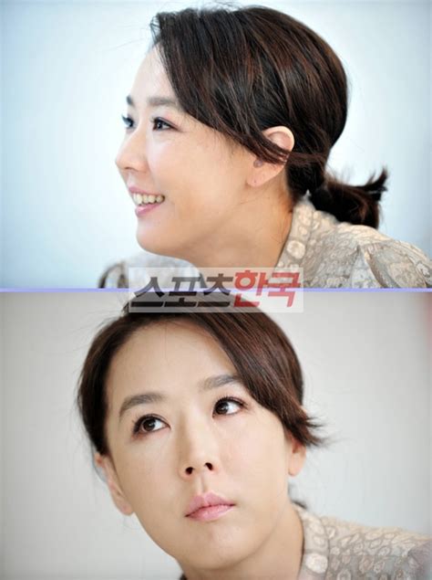 스타 인터뷰 강수연 씨받이 다시 보니 뒤꼭지 당겨