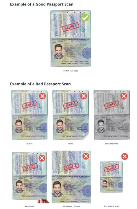 How To Take And Send A Correct Photo Of Your Passport Bio Page