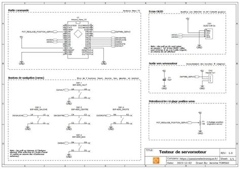 Testeur De Servo Arduino Explications Schéma Pcb