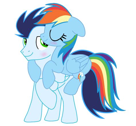 Rainbow Dash And Soarin Vector By Soarindasher10 On Deviantart