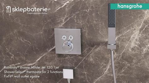 Hansgrohe Rainfinity Shower Select Bateria Termostatyczna Podtynkowa