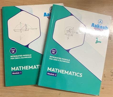 Books Textbooks Aakash Class 9 Maths Modules Freeup