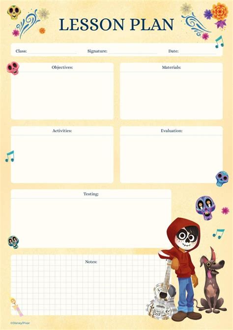 Coco Lesson Plan Presentation