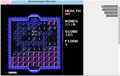 Minesweeper Nes Like By Poltergasm
