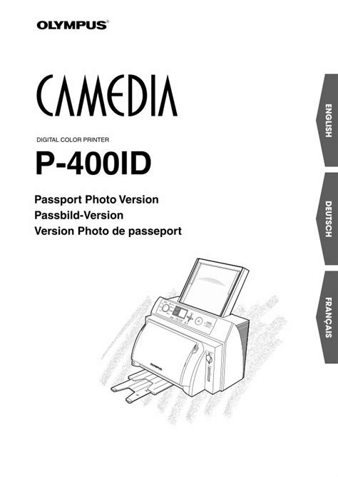 Pdf English Digital Color Printer P 400id · Types Of A6w Id And P Rbn