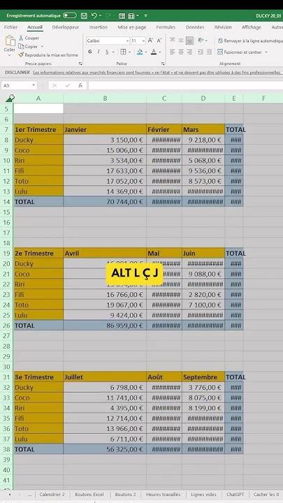Dans Cette Vidéo Je Vais Te Montrer Comment Remettre Un Tableau En Ordre En Utilisant L