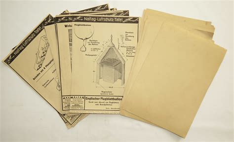 German Manual For Classification Of Enemy Airplane Ammos