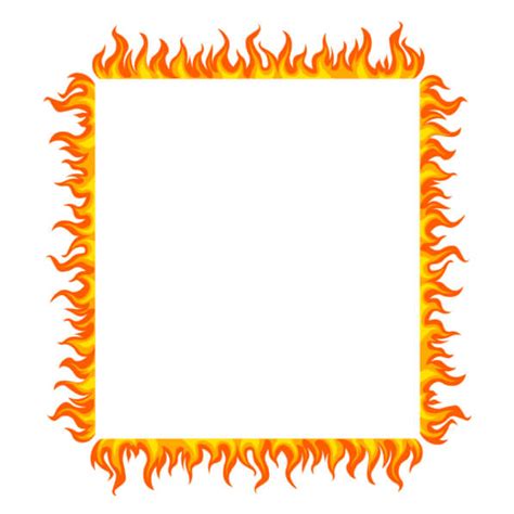 Download Flame Border Design Frames Online Creative Fabrica