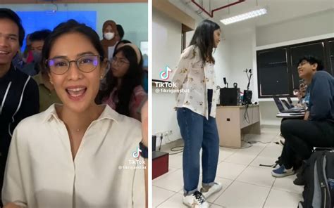 7 Potret Dian Sastro Jadi Dosen Ui Bikin Mahasiswa Heboh Okezone Women