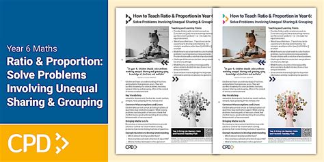 How To Teach Ratio And Proportion In Year 6 Solve Problems Involving Unequal