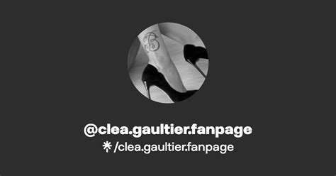 Clea Gaultier Fanpage Twitter Instagram Linktree