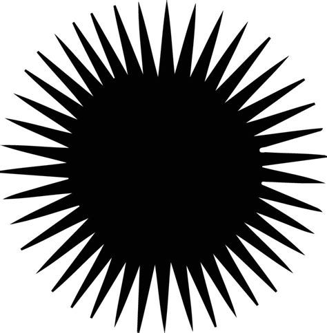 Spiked Circle Vector Art Icons And Graphics For Free Download