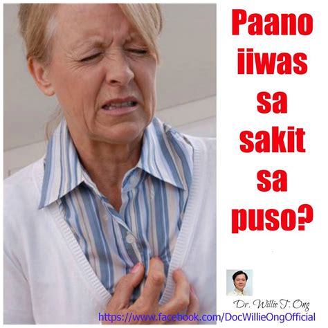 Doc Willie Ong Paano Iiwas Sa Sakit Sa Puso Ni Doc Facebook