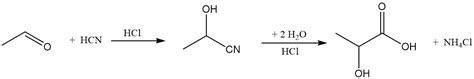Lactic Acid Properties Reactions Production And Uses