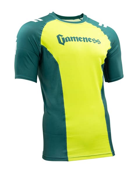 Gameness Mens Eco Short Sleeve Rash Guard Century Martial Arts