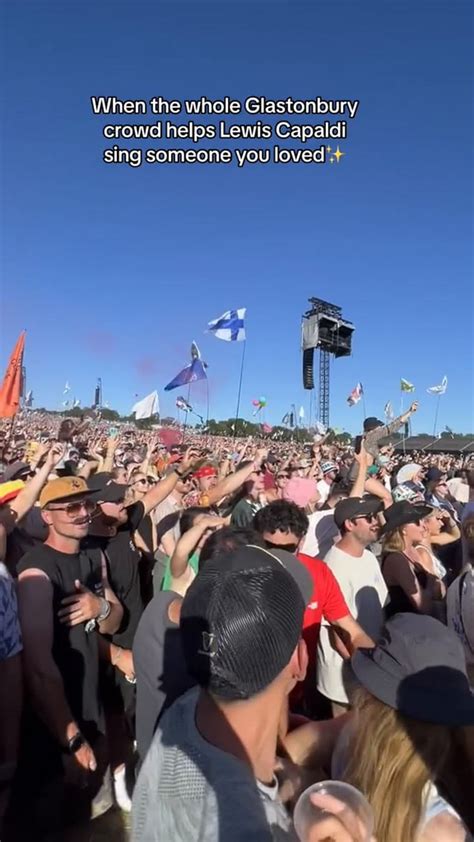 Watch The Moment Lewis Capaldi Helped To Sing Someone You Loved At